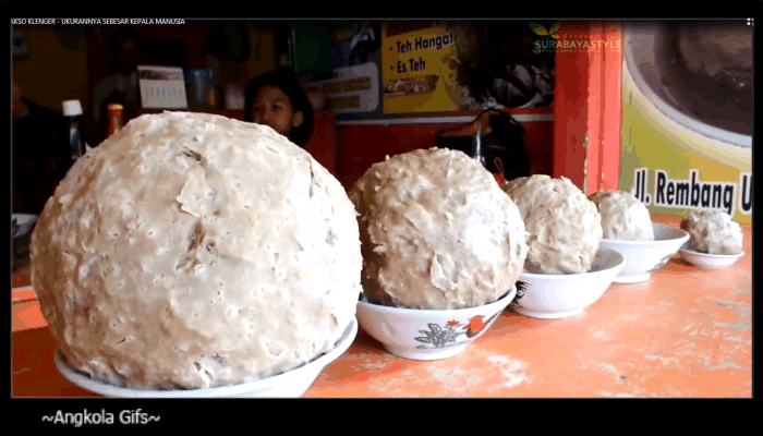 Animation Wallpaper: Animasi Bakso - Gif