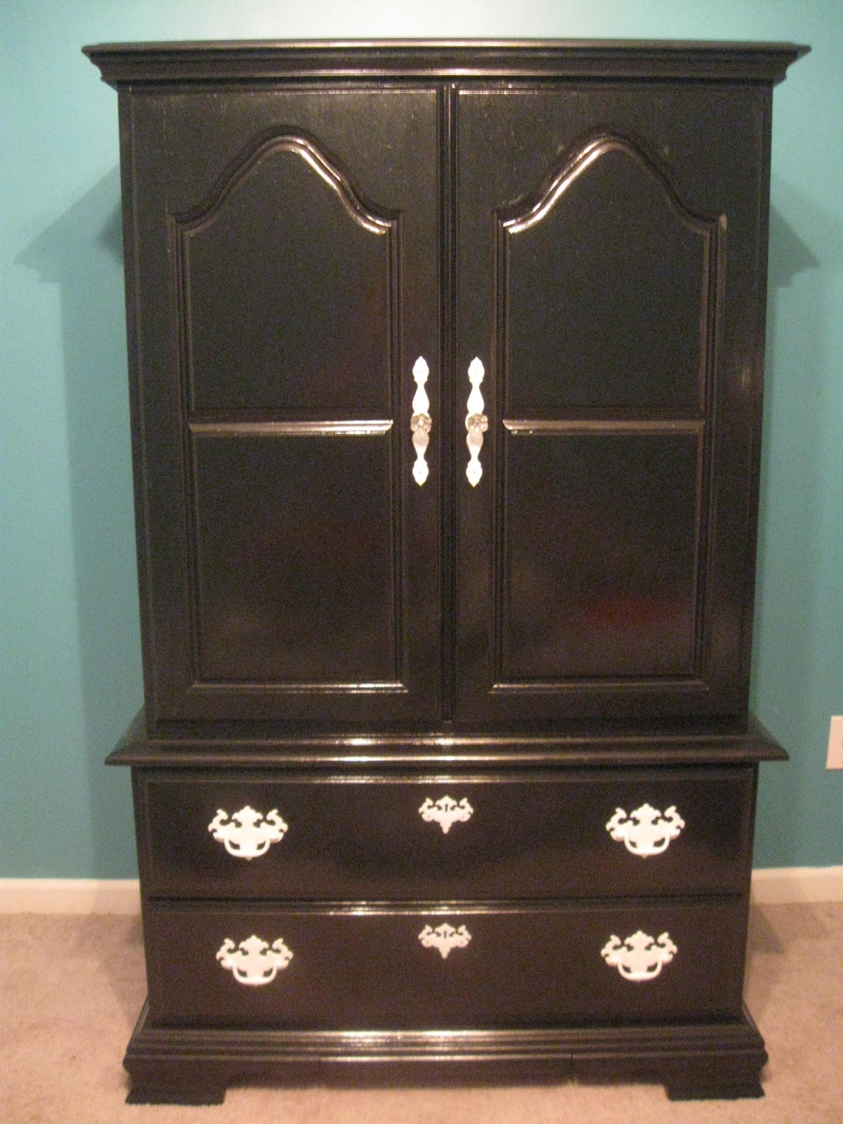 That's Not Junk...Refurbished Recycled Furniture: A "Girls" Armoire