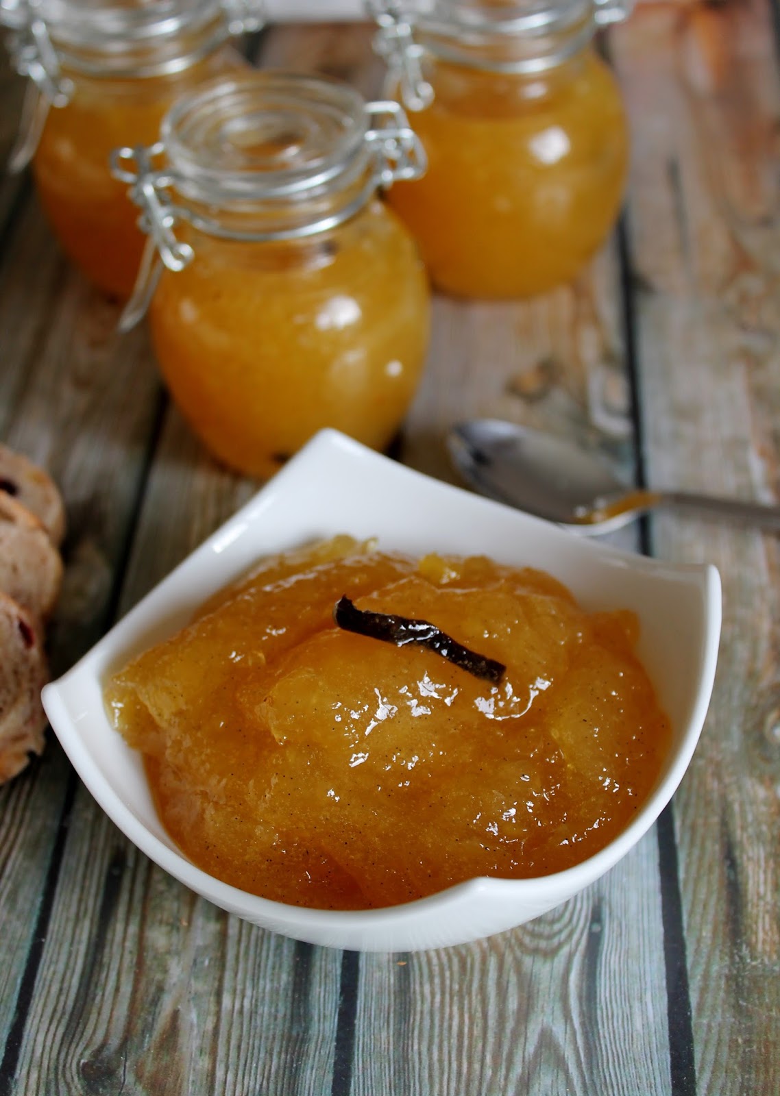 Confiture Ananas, Vanille & Rhum | Confiture ananas, Recette confiture ...