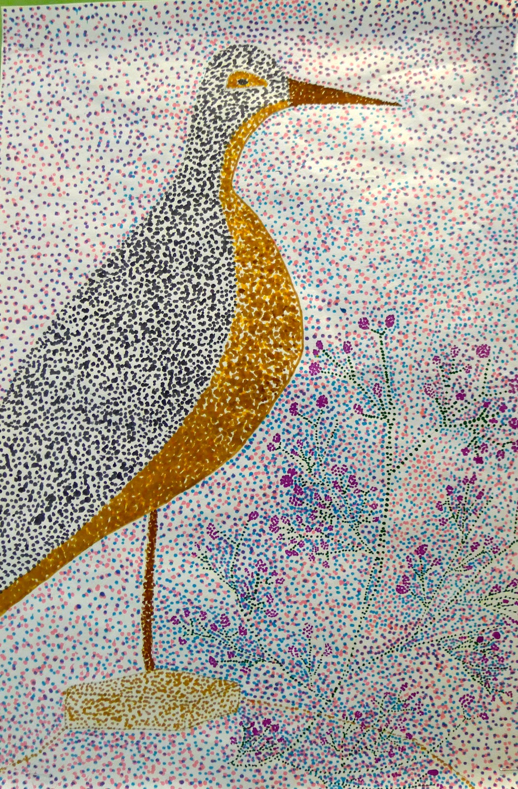 Amanda Caucci Art Instructor: Some Completed Pointillism Pieces