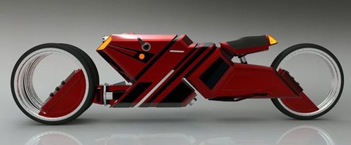 gallery of high-tech: TriMove – Three Hubless Wheeled Motorbike By ...