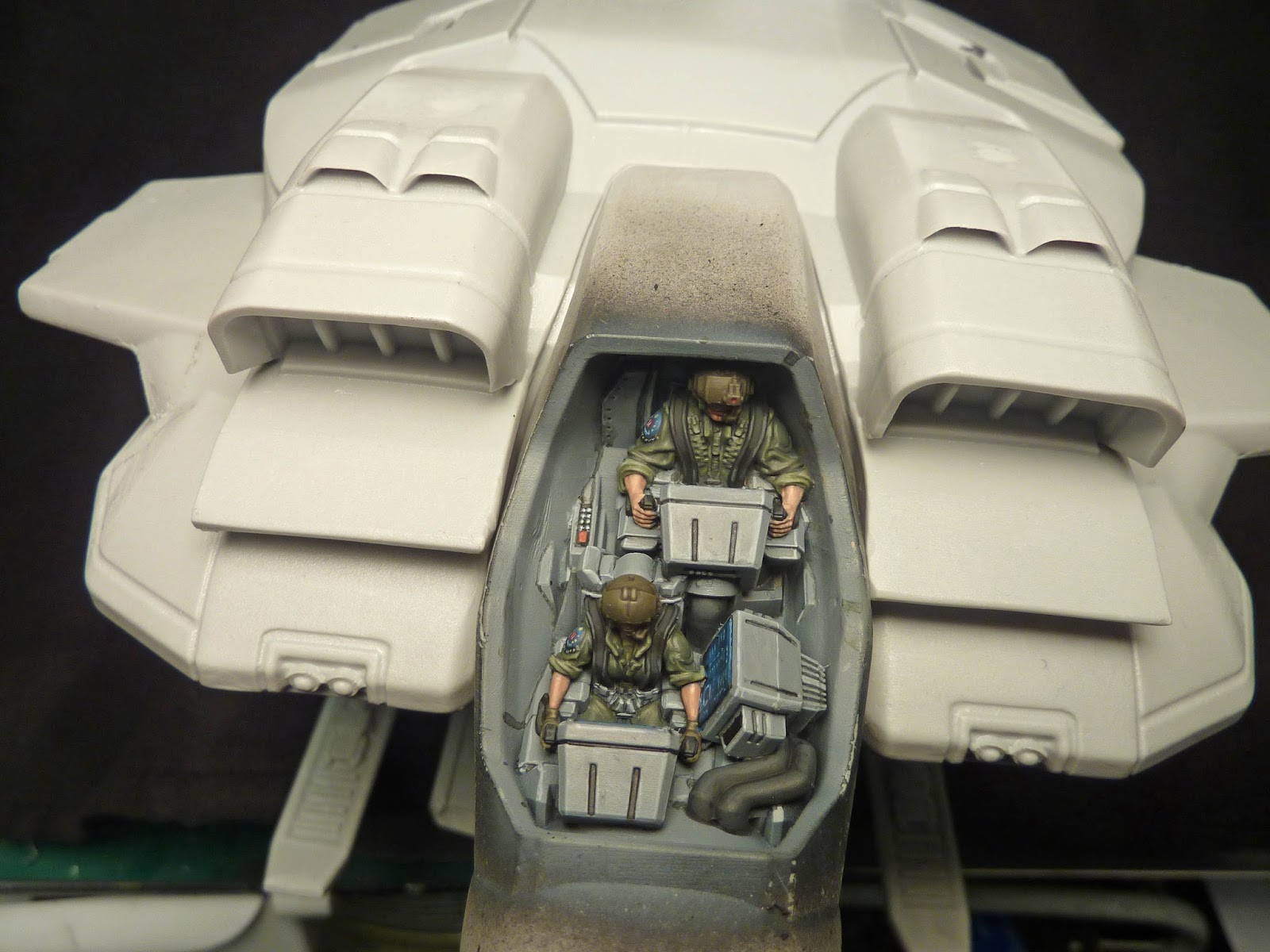 dwartist's painting blog: WIP: Prodos Games 'Cheyenne' dropship...