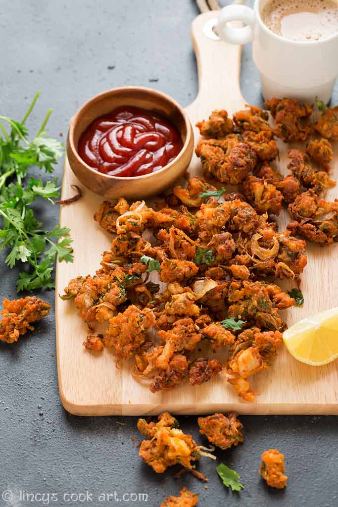Crispy Chicken Pakoda ~ Lincy's Cook Art