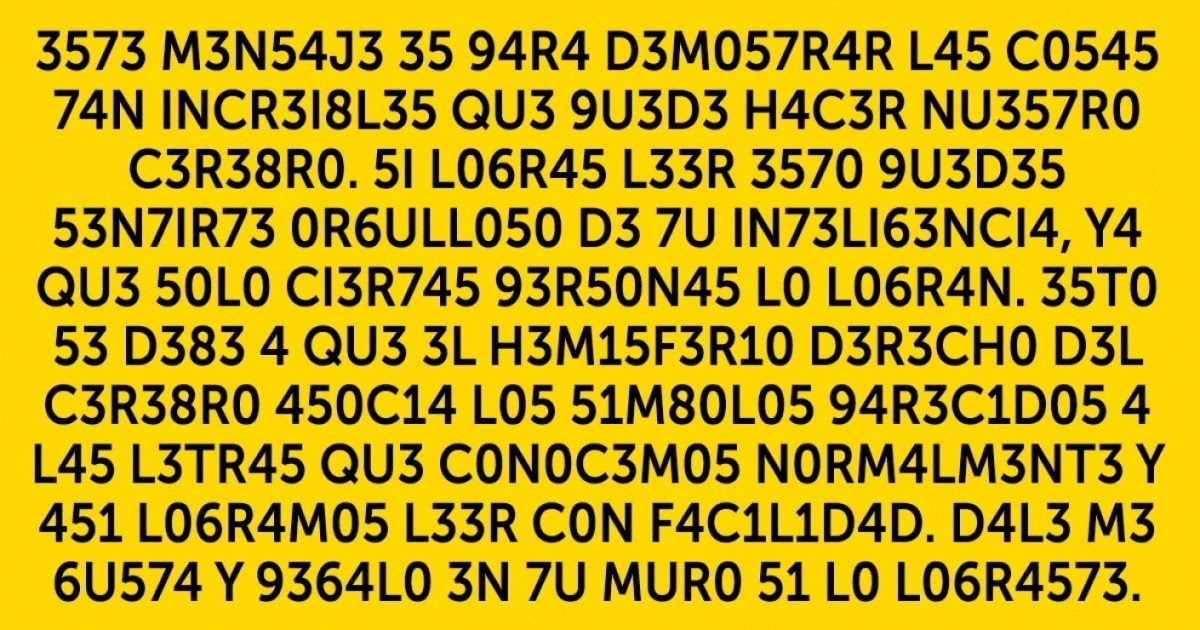 4 Acertijos con mensajes ocultos que pondrán a prueba tu inteligencia ...