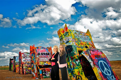 A Trip To Cadillac Ranch In Amarillo Texas