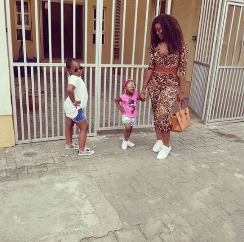 Timaya’s Baby Mama And Their Daughters Step Out In Style (Photos ...