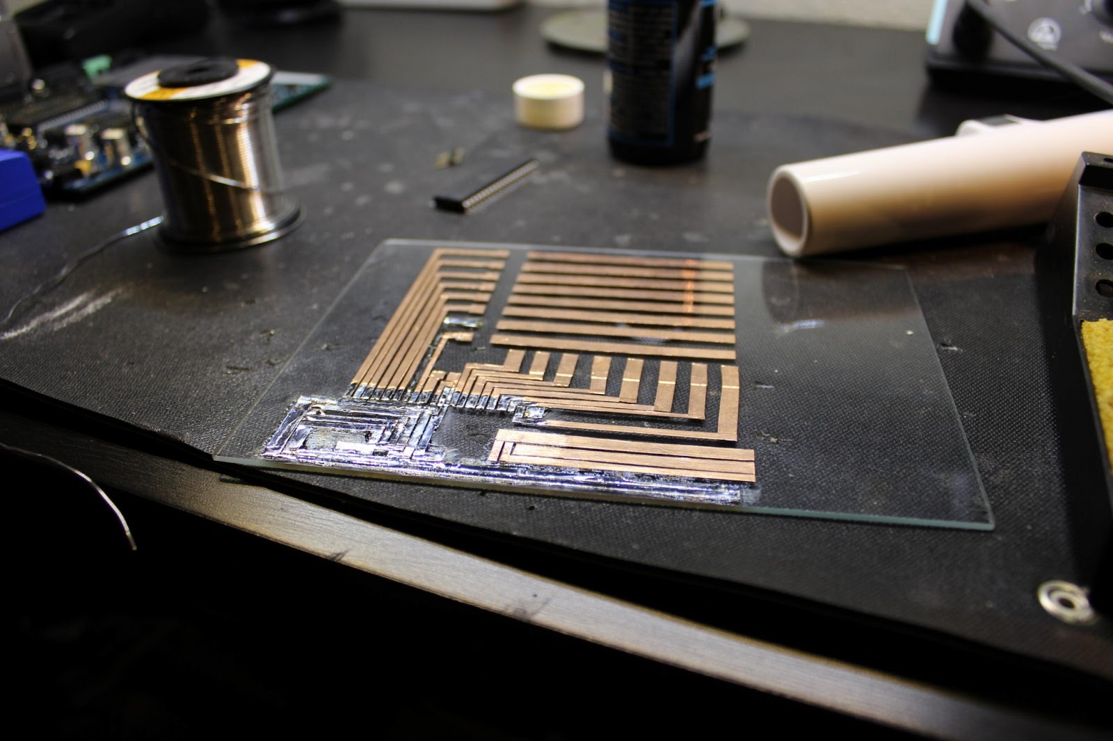 The Resistor Network: Creating a Glass Circuit Board