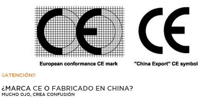 Corina Ríos: China Export no es CE: Un símbolo para confundir