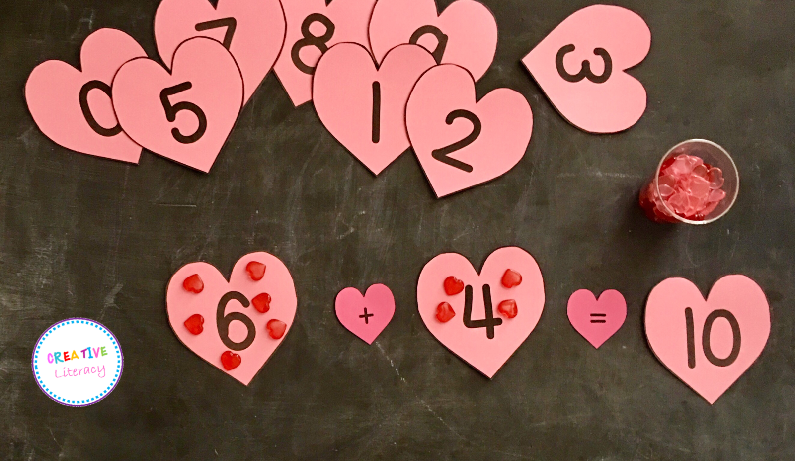 Creative Literacy: 13 Learning Activities With Valentine's Hearts