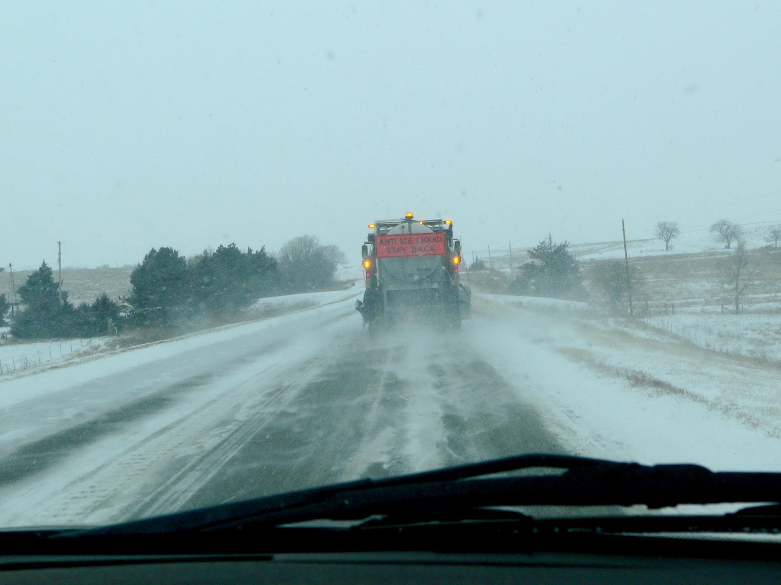 Kansas Transportation: Winter weather recap: Mid-week snow storm photos