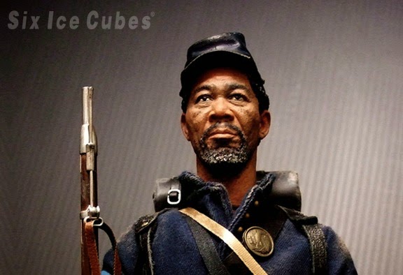Six Ice Cubes Artwork: Morgan Freeman 1/6 Glory Figure