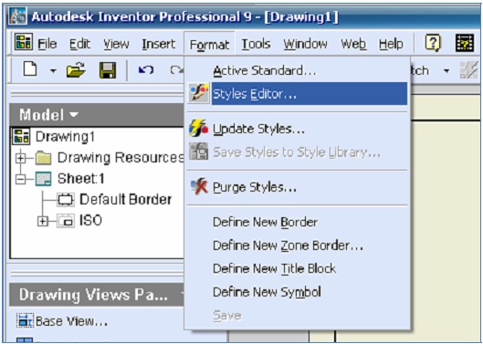 Belajar Yuk!!!!!!: PENGENALAN UNTUK DRAWING PADA INVENTOR