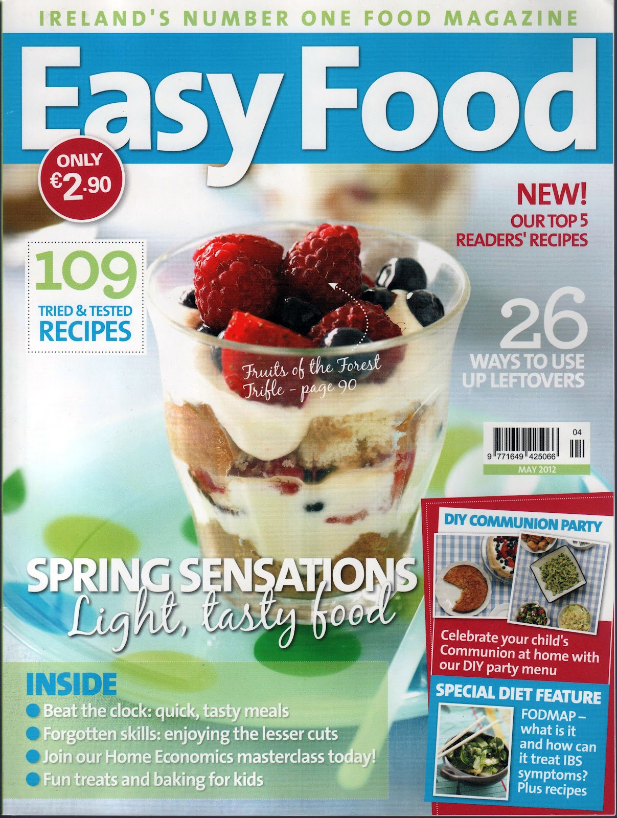 Serena's Medium Rare: Chicken Bruschetta Turnovers for Easy Food Magazine