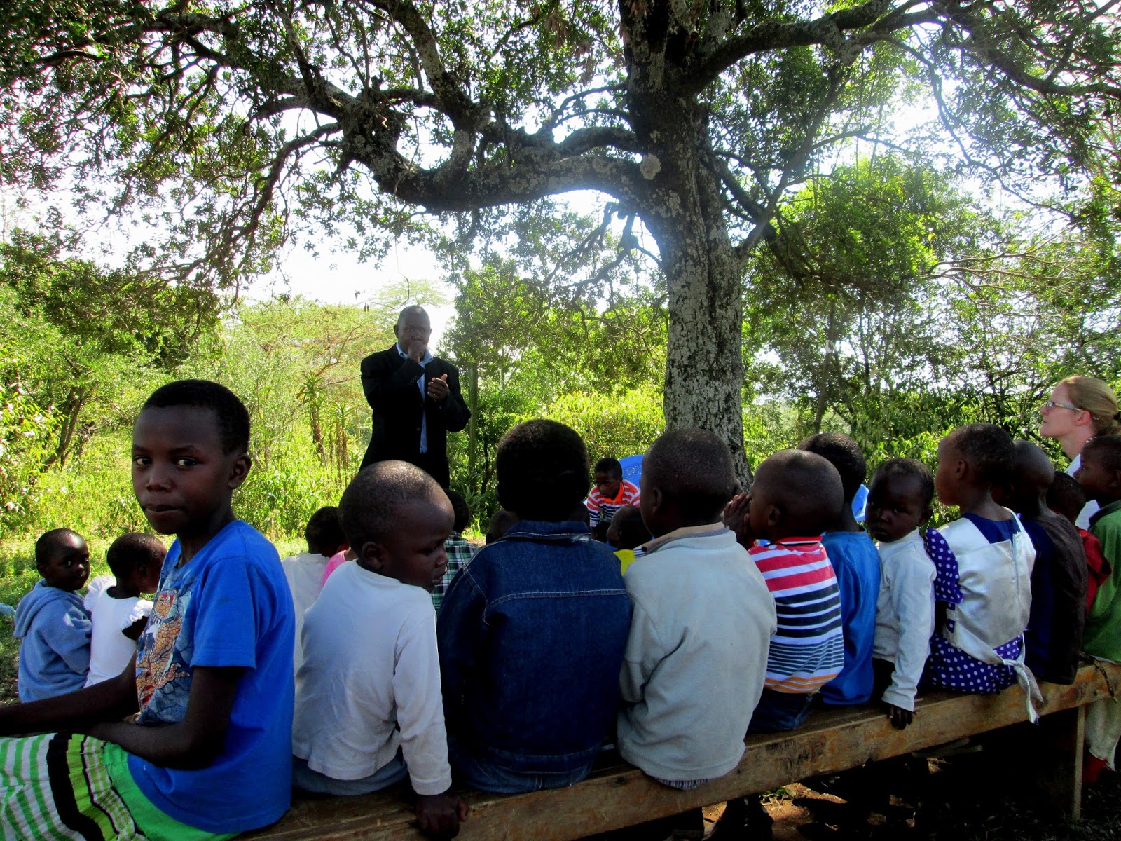 Kenyan Worship Service Wk 2 - Church Under a Tree