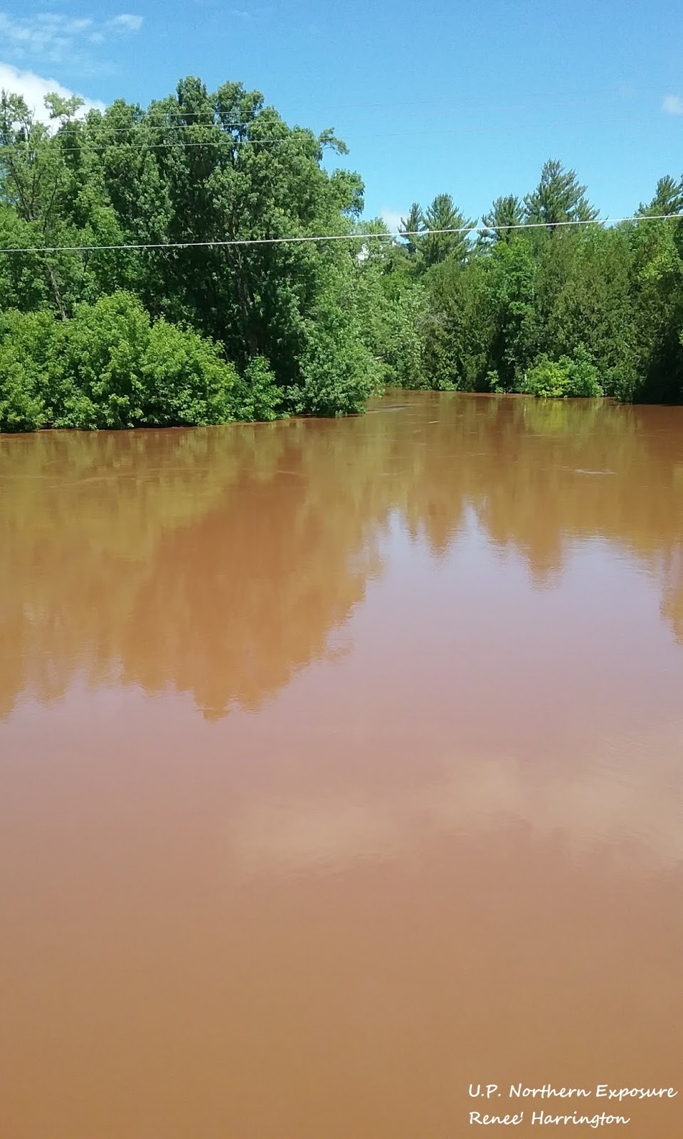 U.P. Northern Exposure : 06182018 - Flooding of South Branch Ontonagon ...