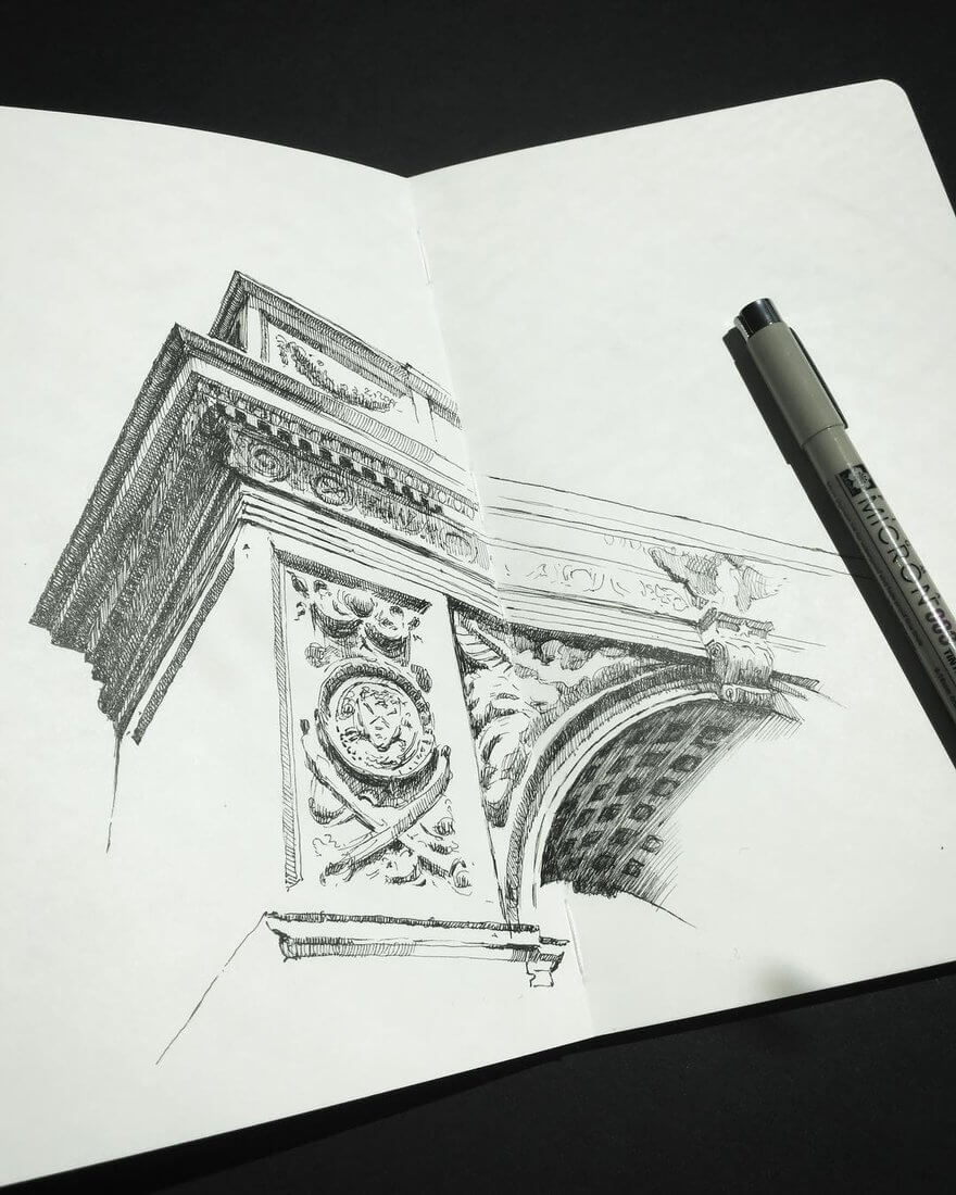 Design Stack: A Blog about Art, Design and Architecture: Urban Sketches ...