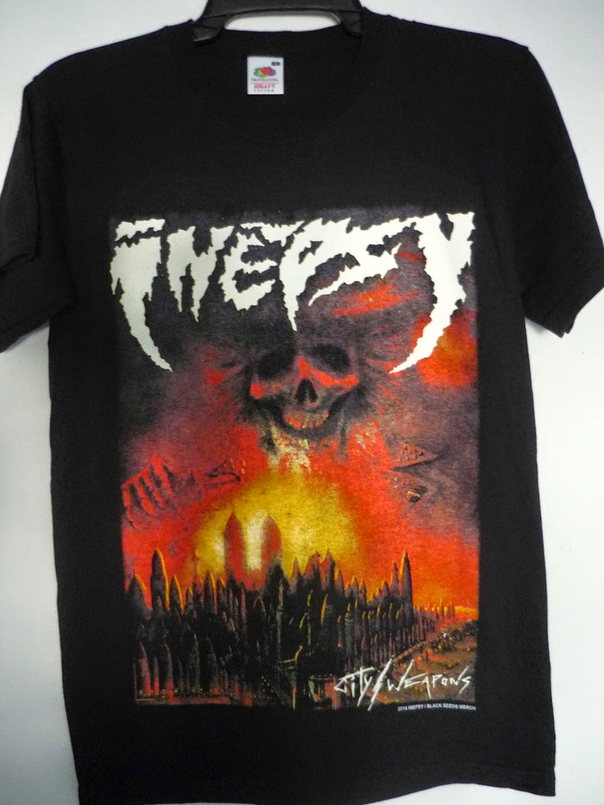 Black Seeds Records: INEPSY - City Weapons T-shirt