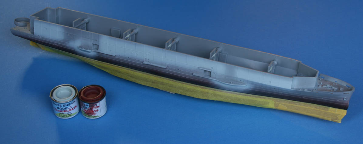 Researcher@Large: 1/350th USS Gambier Bay CVE-73 Model Pt 1