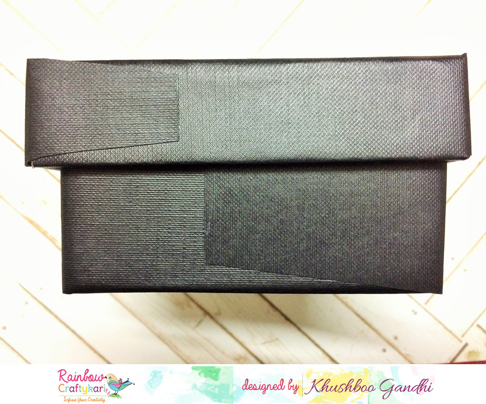 Welcome to Rainbow Craftykari Blog: Quick and Easy Chipboard Box ...