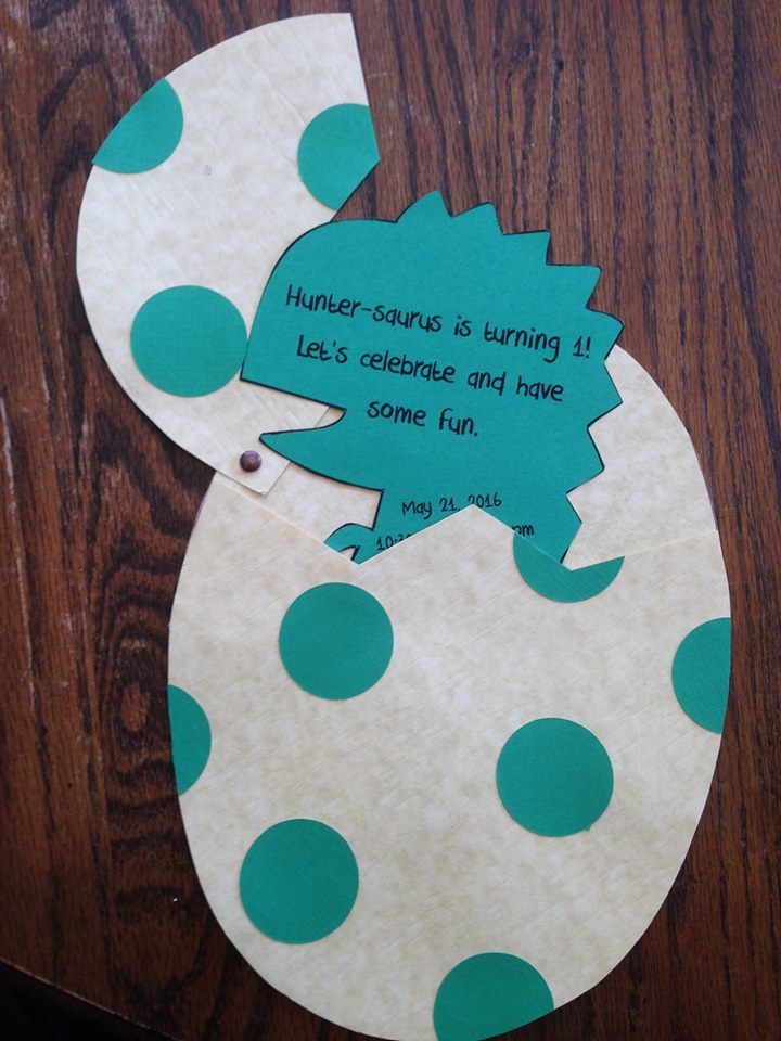 Creating Fun: Baby Saurus Birthday