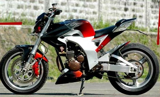 Modifikasi Terbaru Yamaha Scorpio Z Bergaya Touring dan Thailook Velg ...