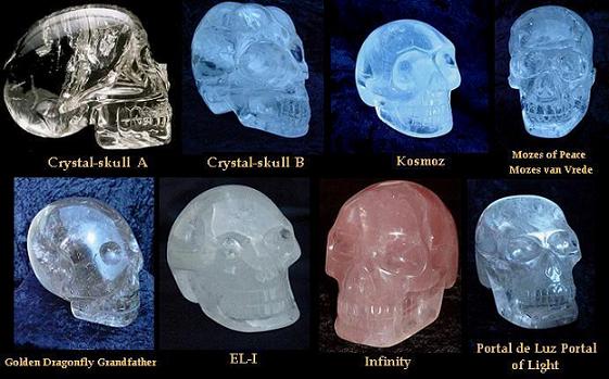 Galactic awakening and healing: Crystal Skulls