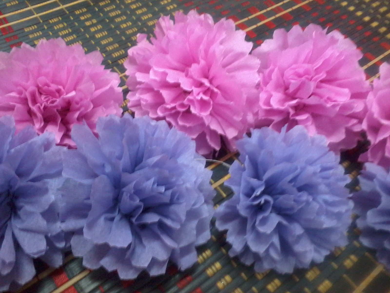 Yang Murah-Murah Ajer...: Bunga Carnation - Crepe papers