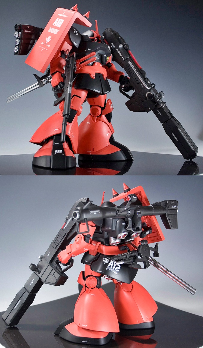 Hobbies Gundam: MG Gundam Rick Dom Char