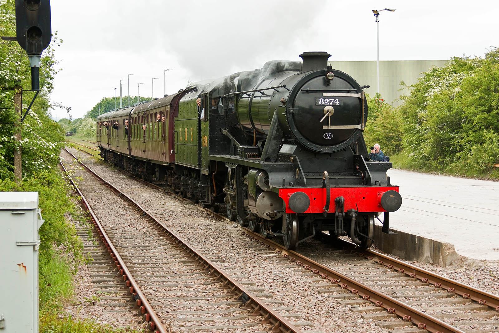 47s and other Classic Power at Southampton: Great Central Heritage 4 ...