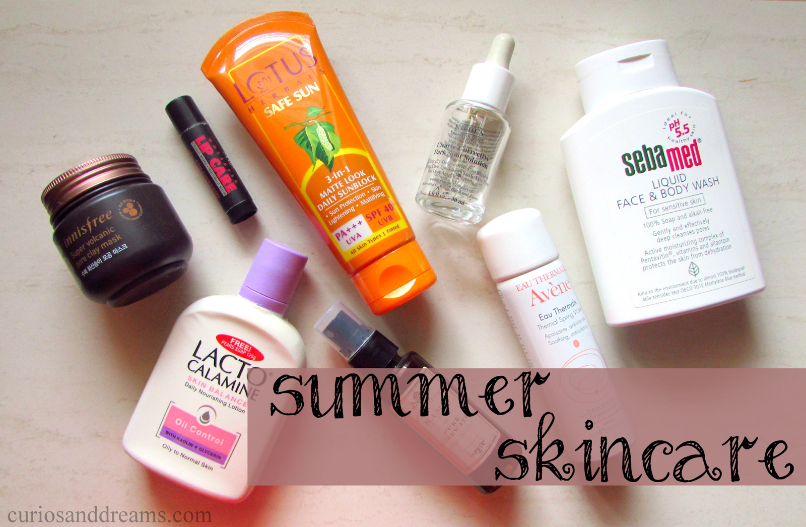 Summer Skincare! - Curios and Dreams - Indian Skincare and Beauty