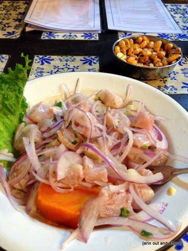 {Erin Out and About}: The Wonderful Foods of Lima, Peru