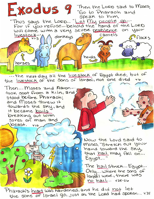 Doodle Through The Bible: Exodus 9