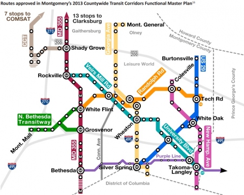 Go Montgomery: MD 355 Bus Rapid Transit Open House Scheduled for May 3