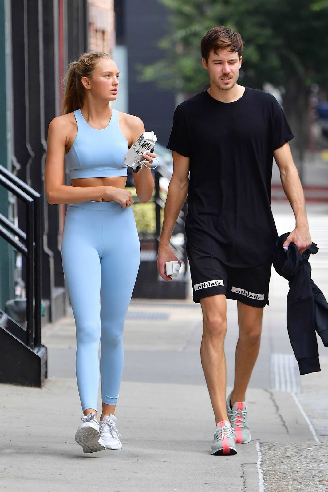 Romee Strijd - Style Workout Wear in New York City – Celebrity Style