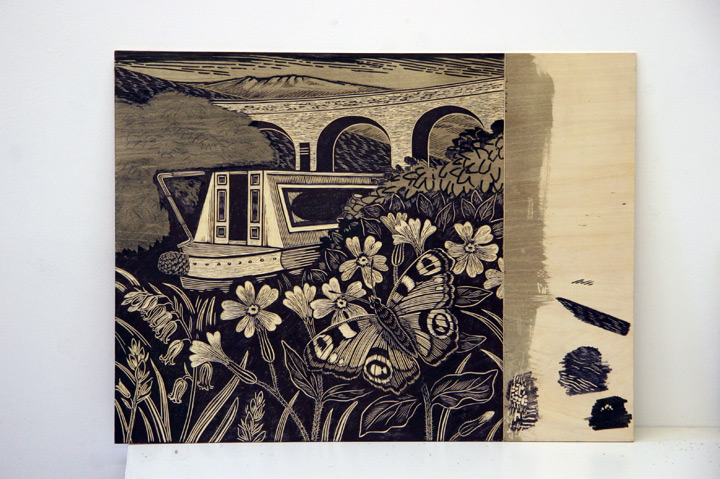 ANGIE ROGERS: Another look at the woodcut process