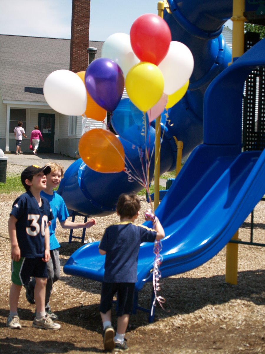 A Day at the Playground ... With Balloons