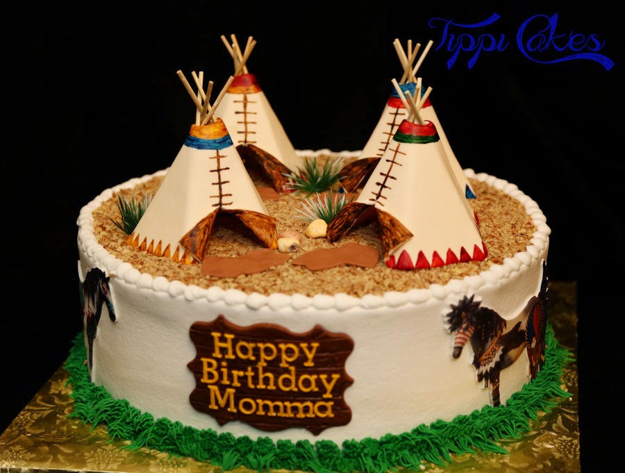 White Wolf : 10 Amazing Native American Birthday Cakes (PHOTOS)