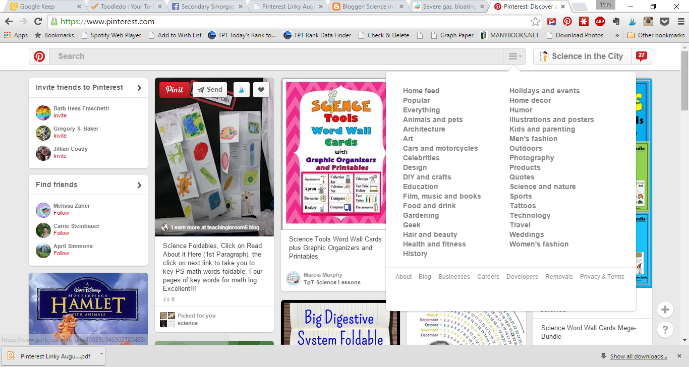 How to Use Pinterest in Education: A Powerful Tool | Science in the City