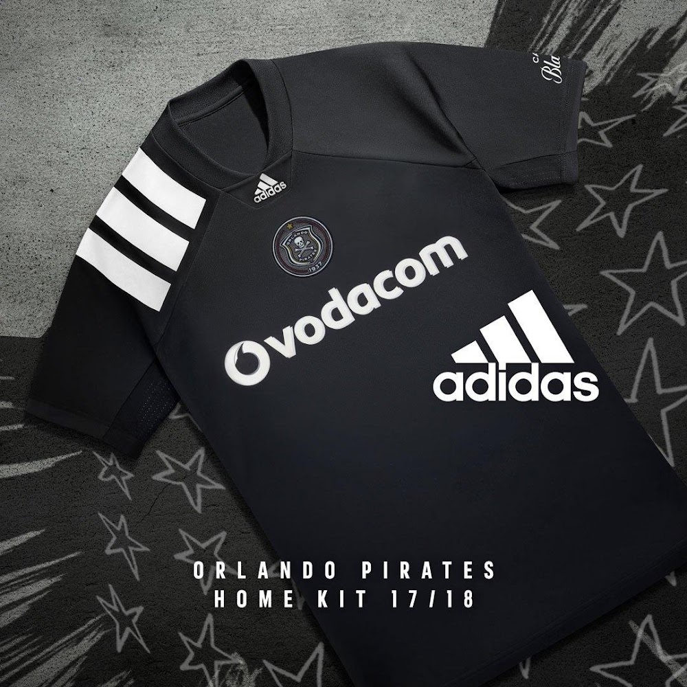 Stunning Adidas Orlando Pirates 17-18 Home & Away Kits Released - Footy ...
