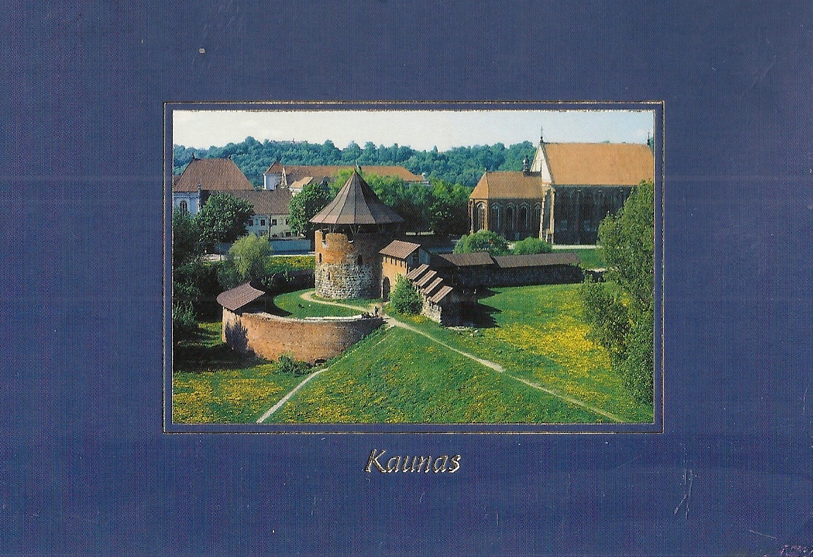 My collection of postcards: Kaunas, Lithuania