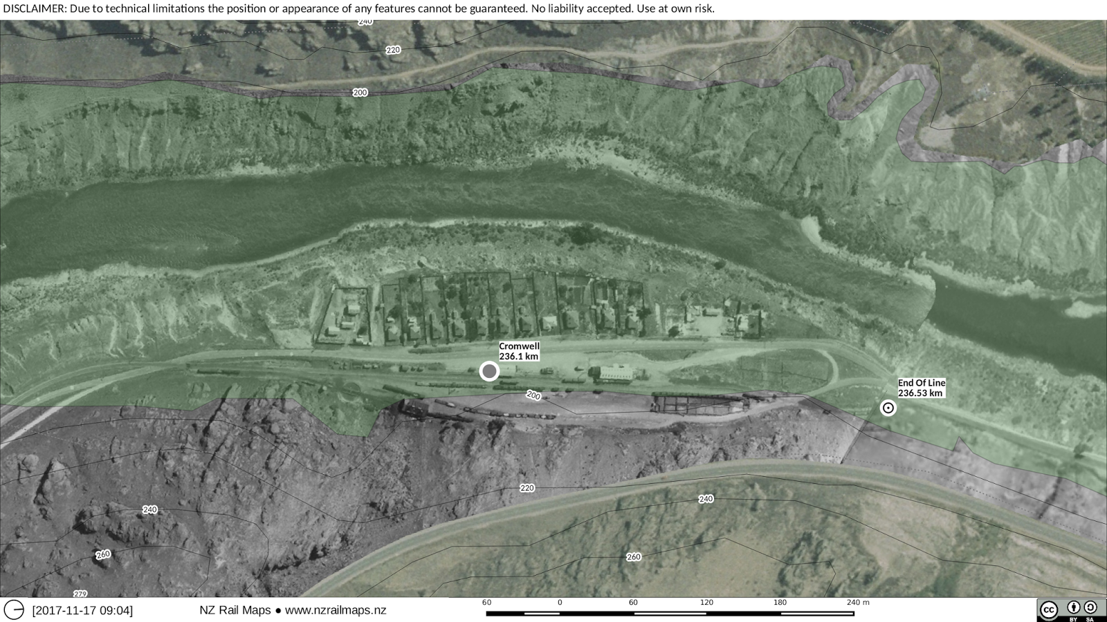 New Zealand Rail Maps: Otago Central Railway [49]: Cromwell Yard