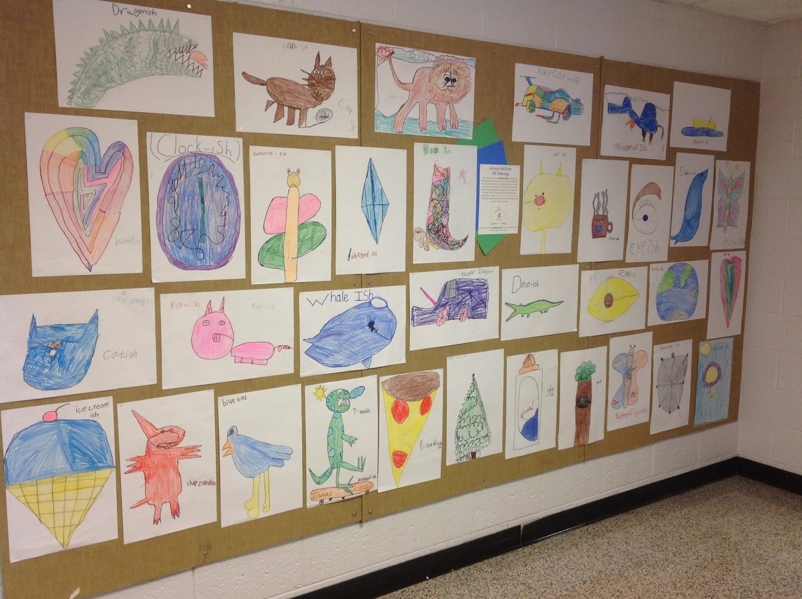 The Artsy Fartsy Art Room: "Ish" Drawings with 2nd & 3rd