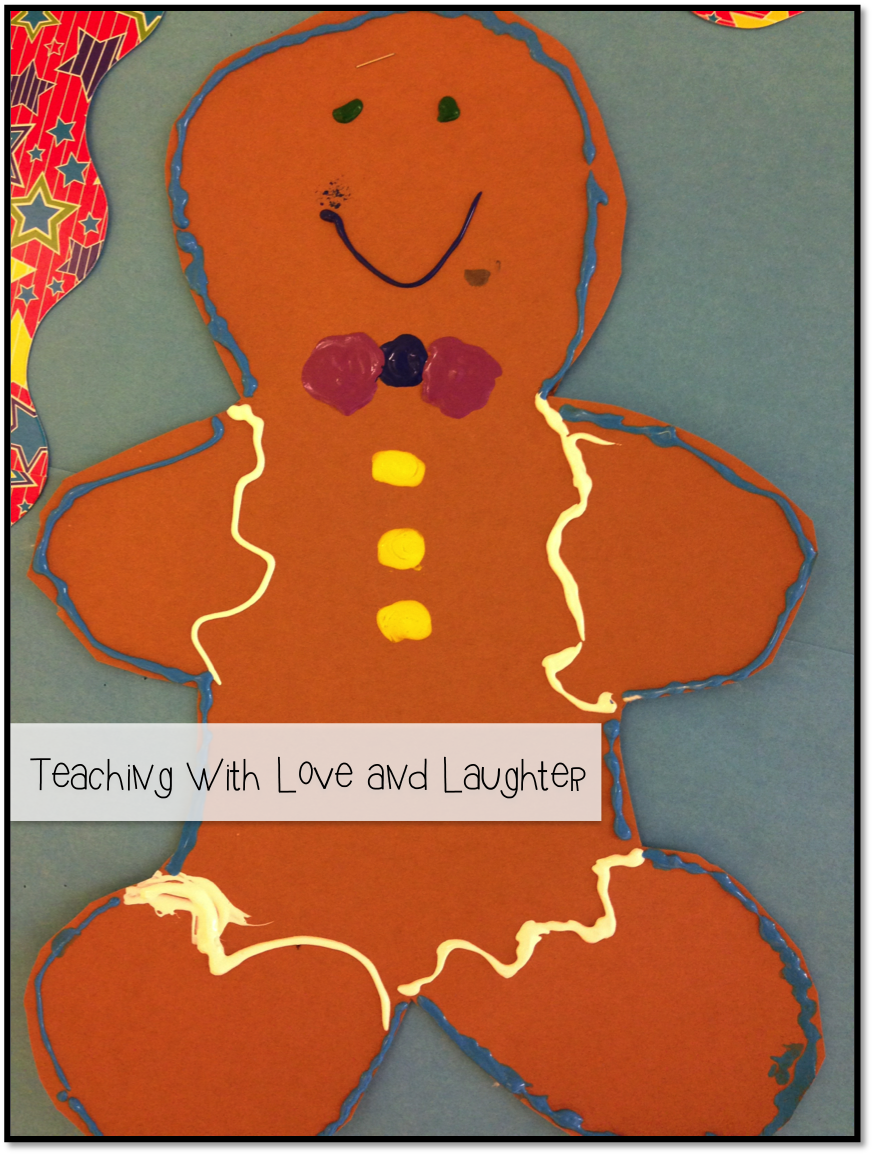 Teaching With Love and Laughter: Gingerbread Writing Freebie
