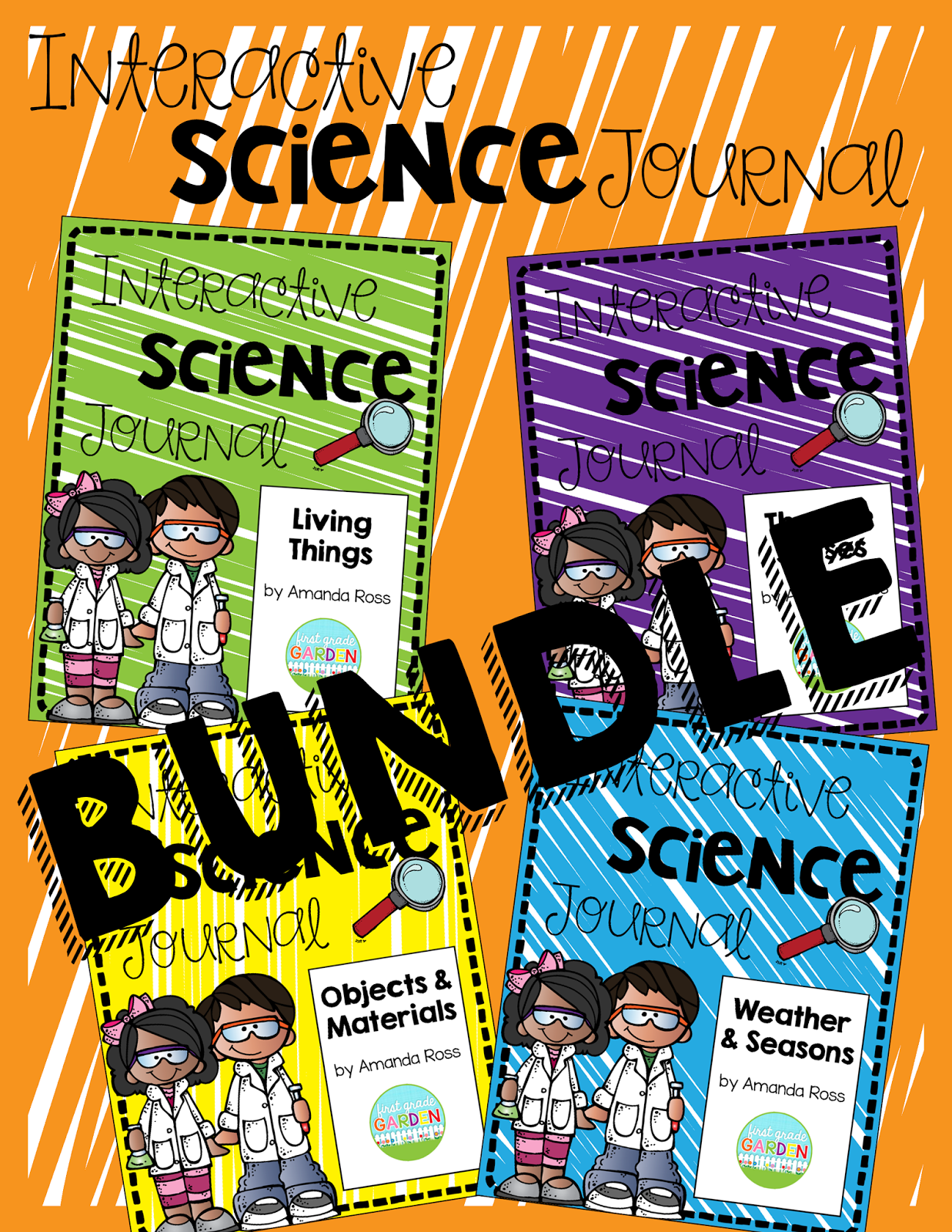 First Grade Garden: Interactive Science Journal Bundle Finished Up!