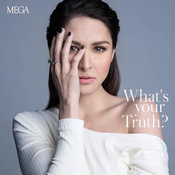 Angel Locsin and Marian Rivera, on the cover of Mega Magazine's 25th ...