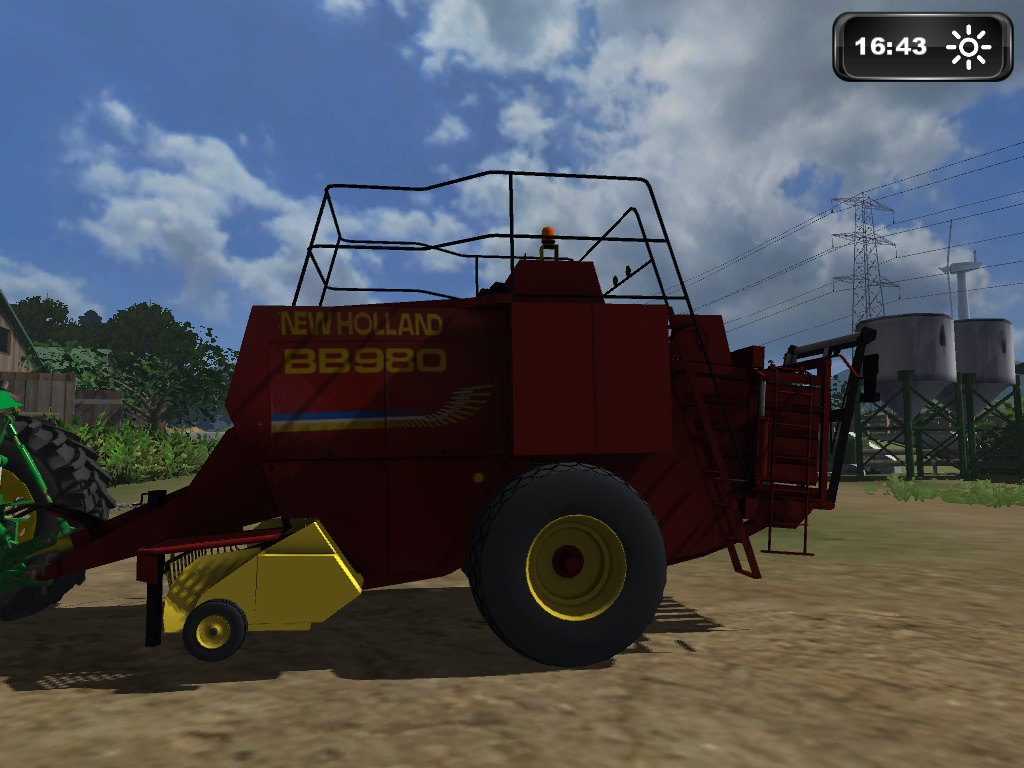 Farming Simulator - Farmer Bob: New Holland Baler.