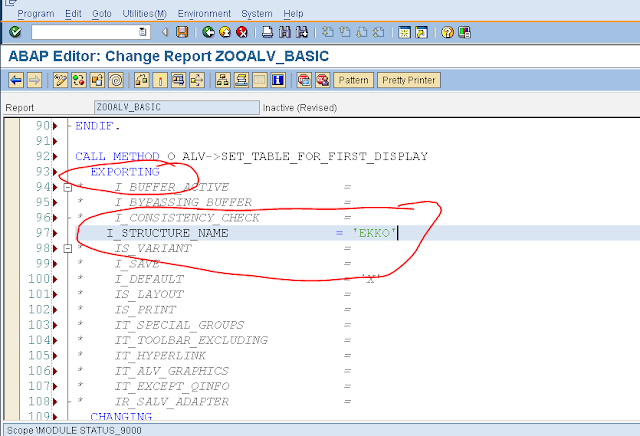 SAP TECH: Basic OO-ALV Report ( SE38 )