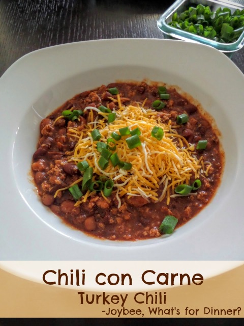 Chili con Carne | Joybee, What's for Dinner?