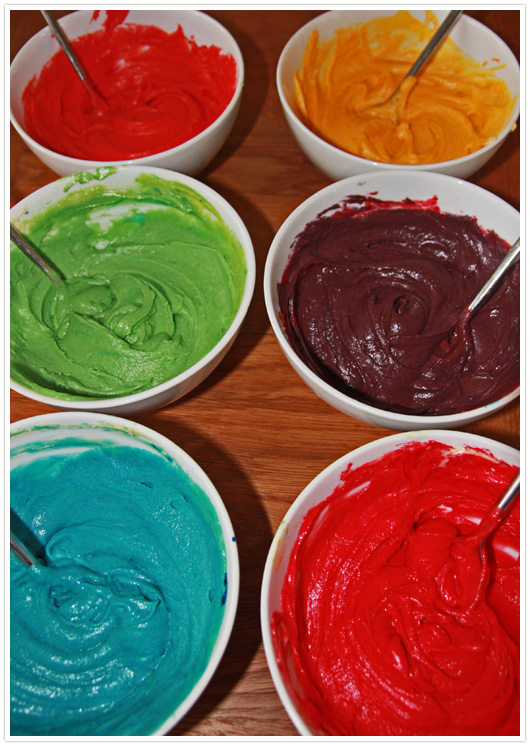 Paper and Party Love: Party DIY :: Rainbow Cake