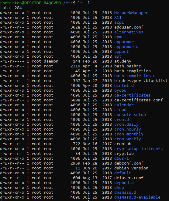 Todas las opciones con el comando ls - Linux ~ The Hittos Lab
